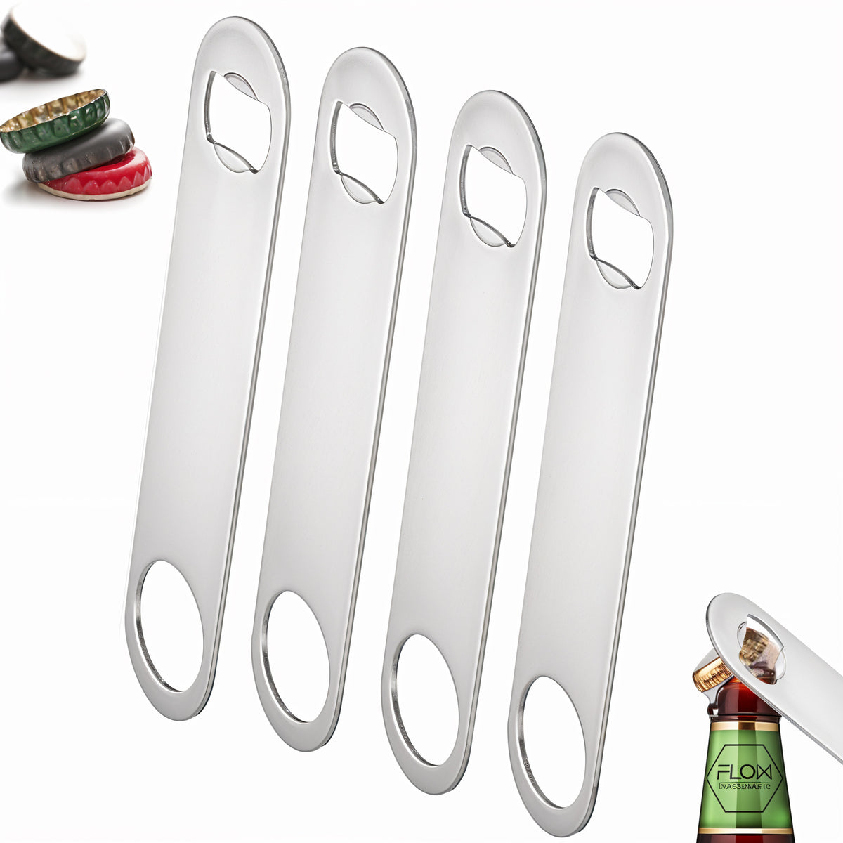 Bar Blade Bottle Opener - Set of 4 – FLOW Barware®