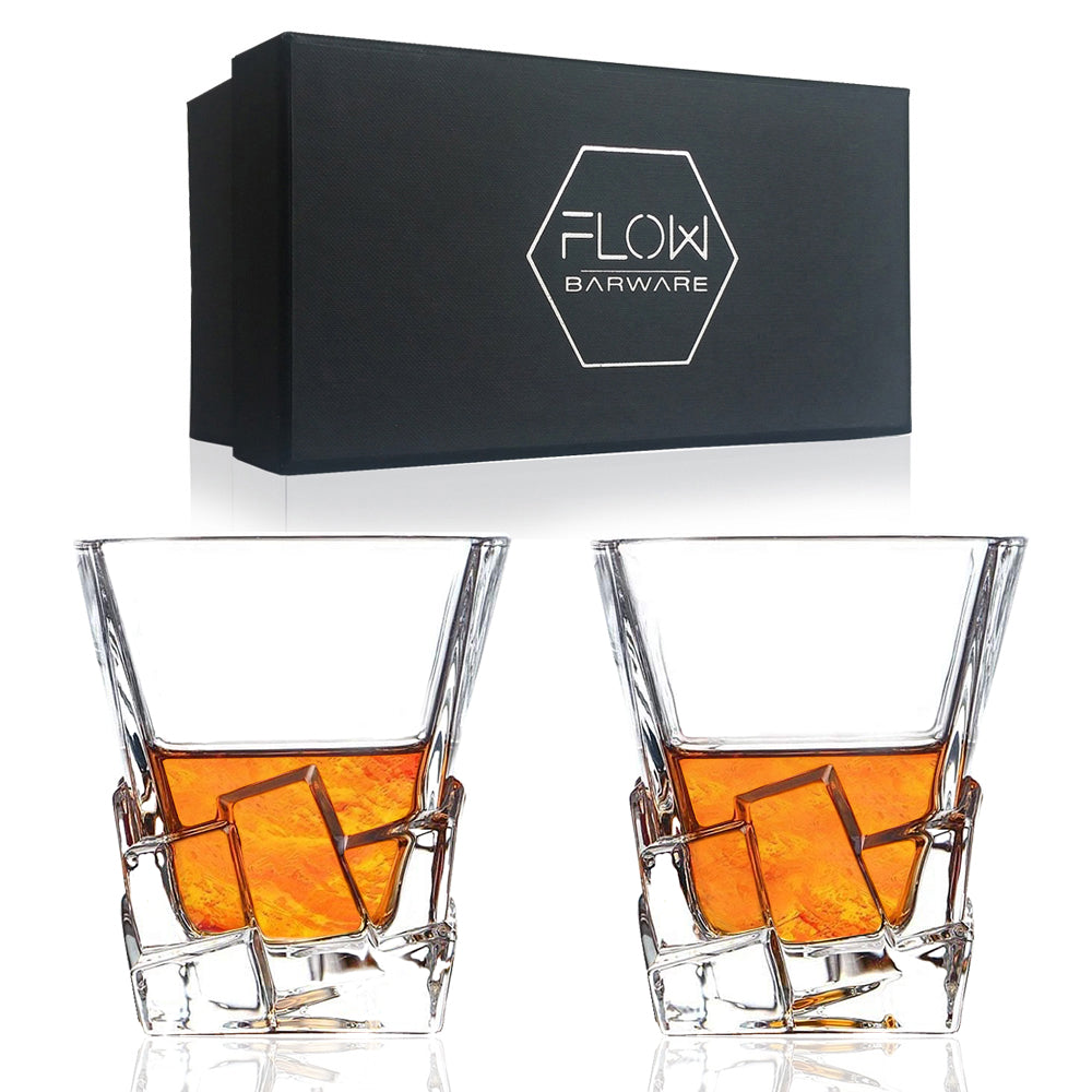 Iceberg Whisky Glasses Gift Set – FLOW Barware®